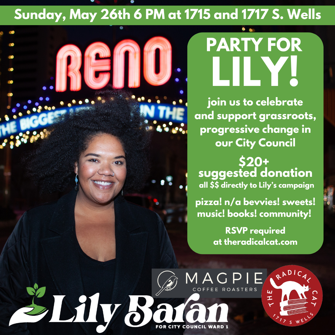 May 26 // Lily Baran for Ward One Fundraiser Party! | The Radical Cat ...